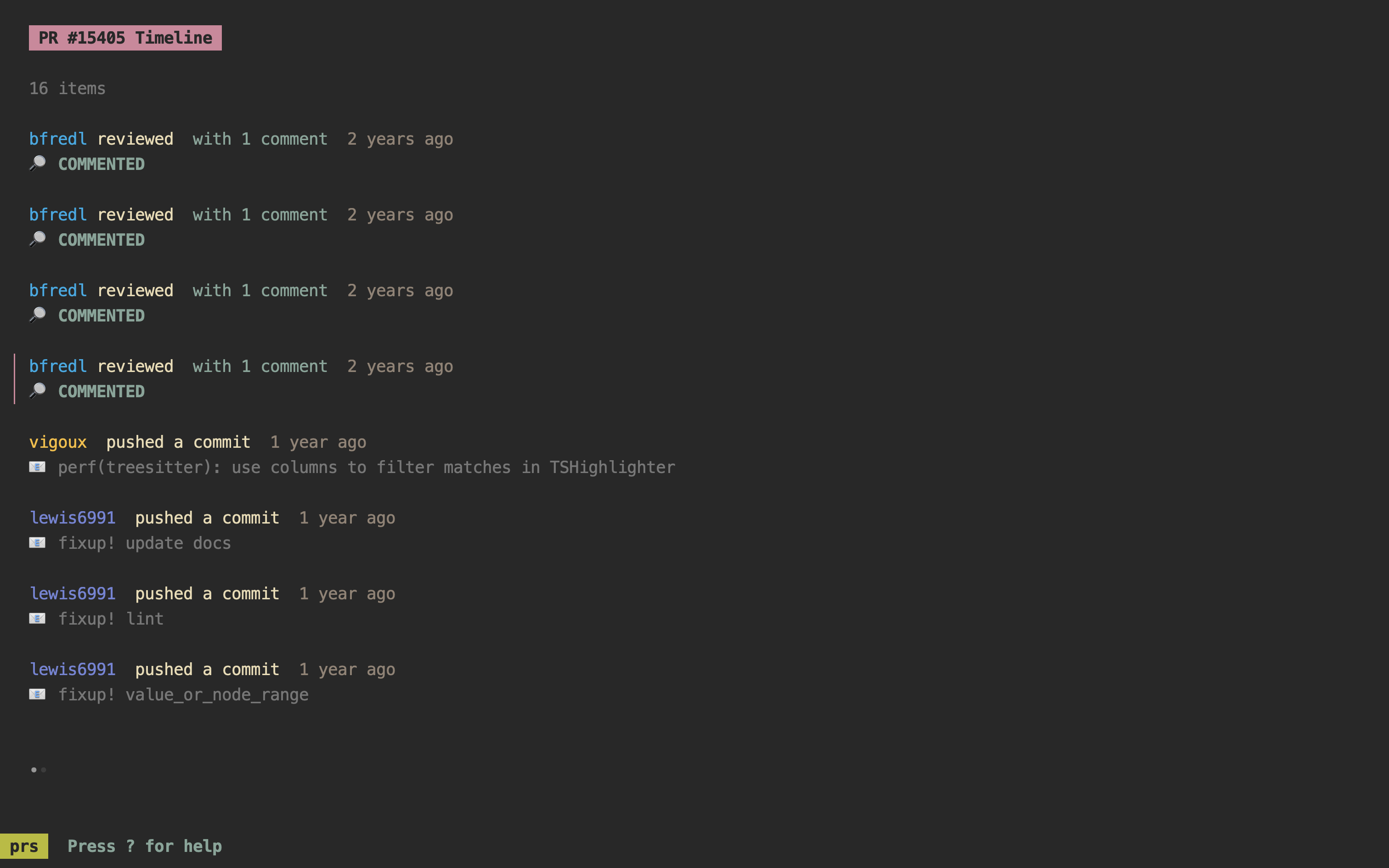 GitHub - dhth/prs: Stay updated on PRs from your terminal